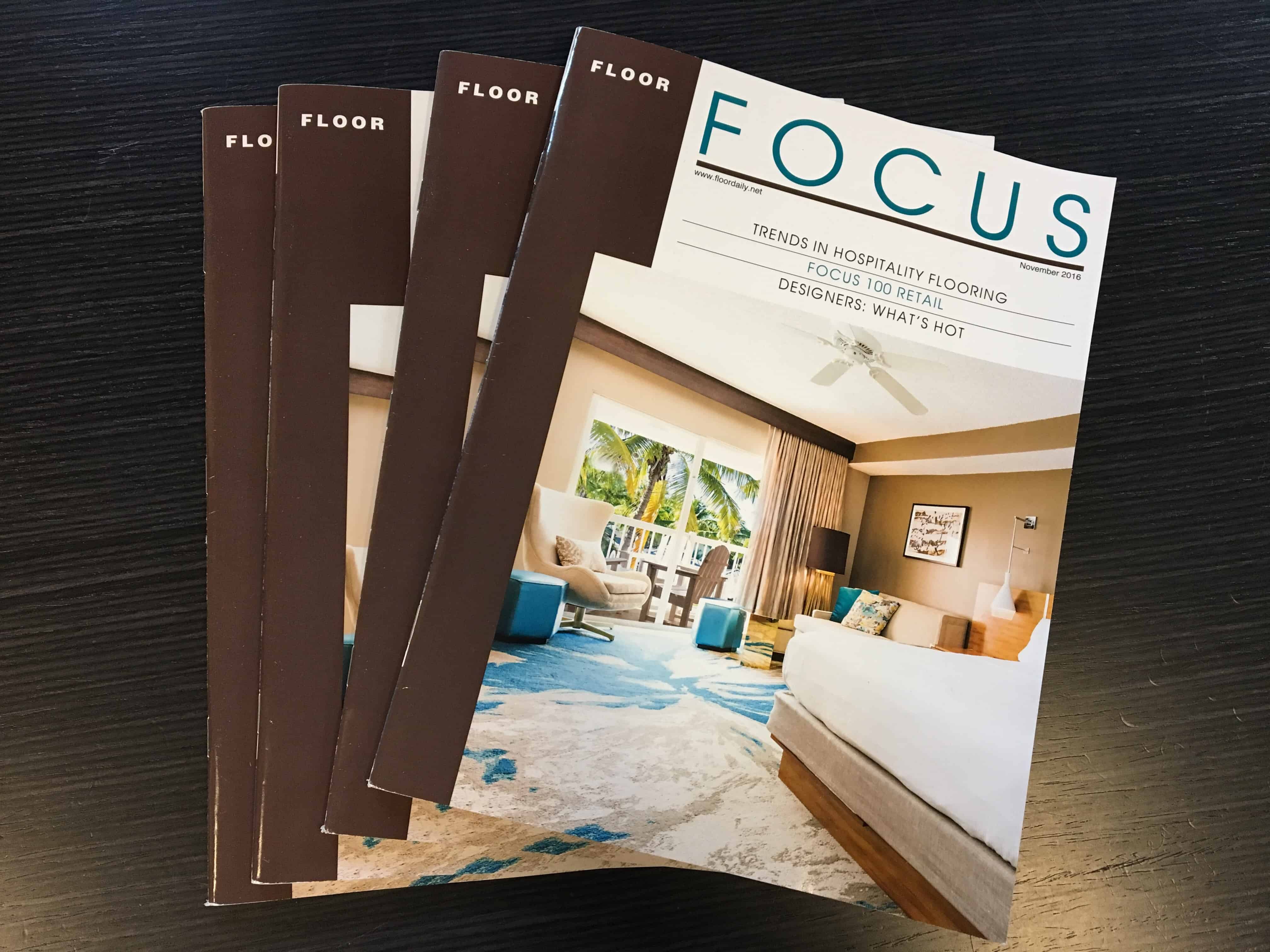 Floor Focus Magazine - DoubleTree Key West Cover | K2M Design