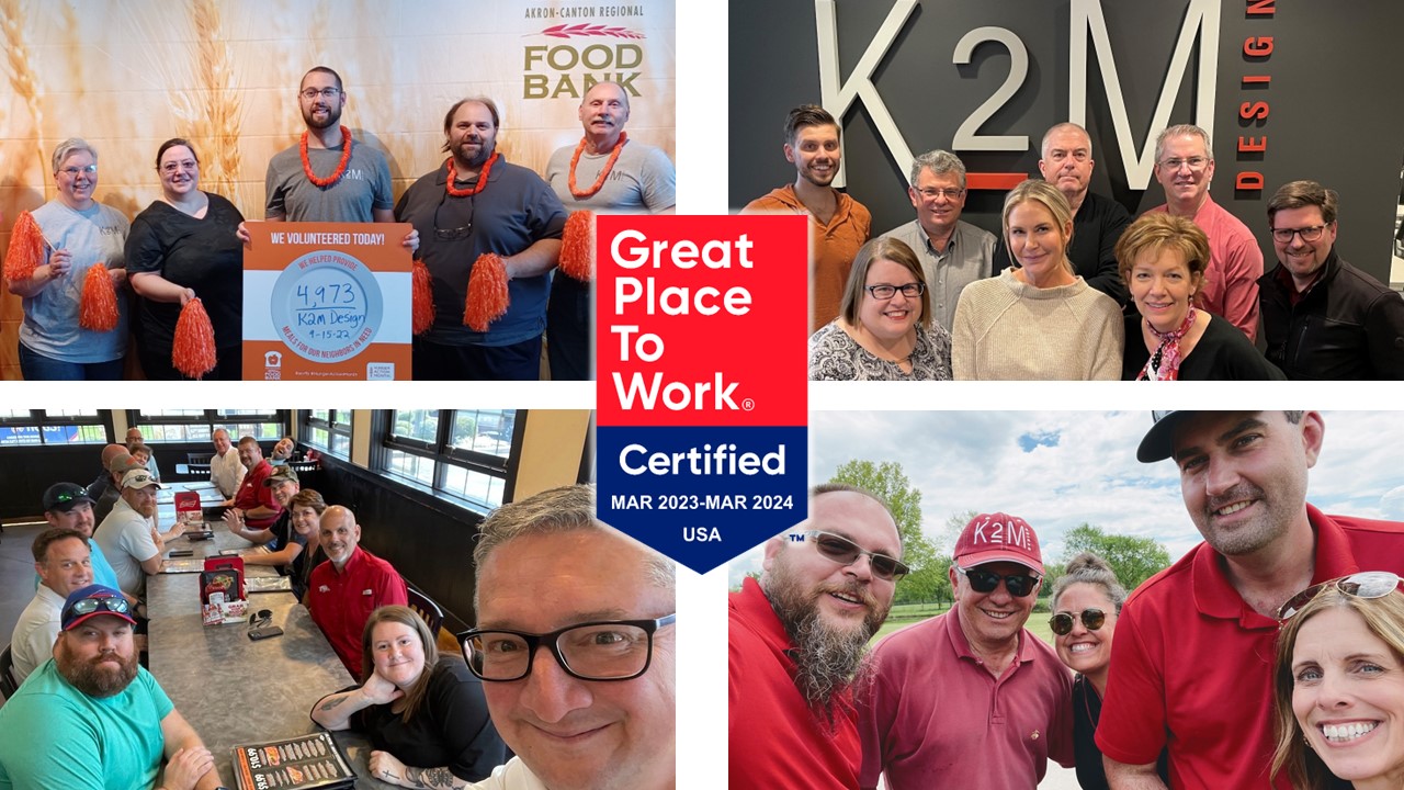 K2M Earns 2023 Great Place to Work Certification | K2M Design